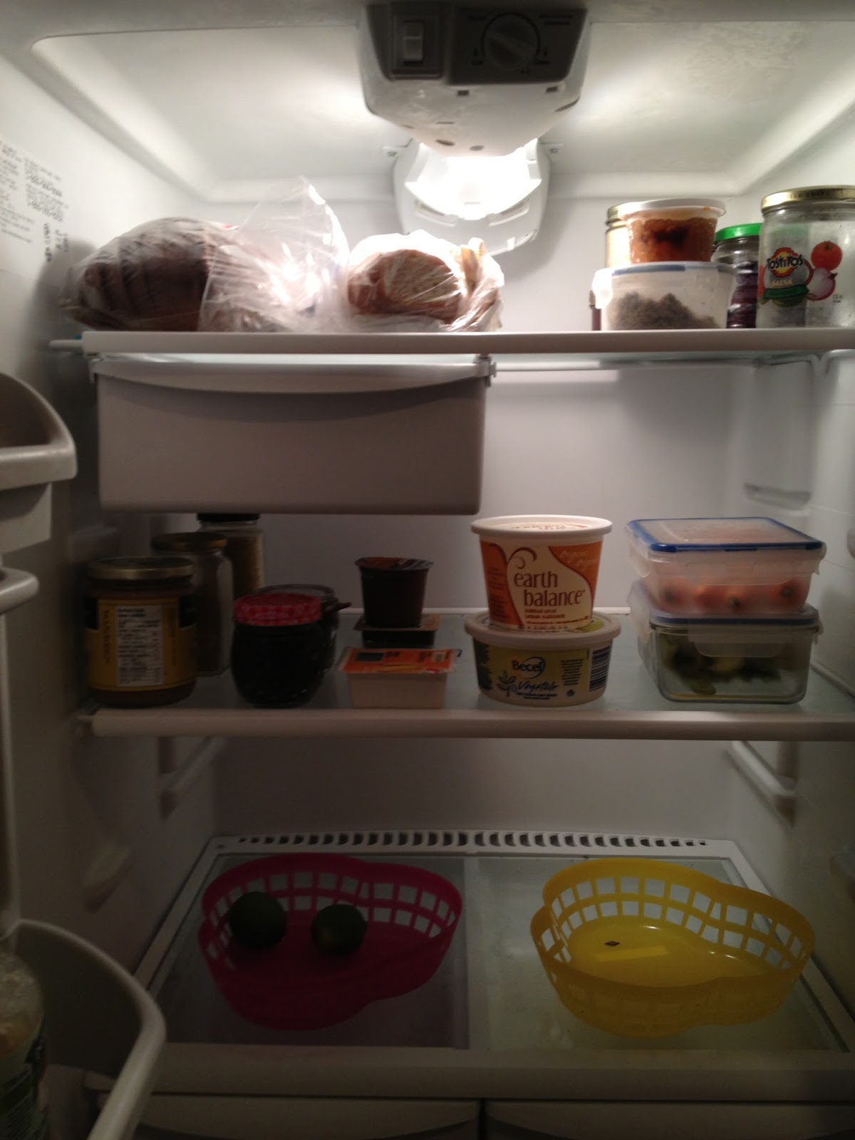 My minimalist fridge